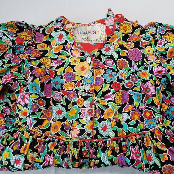 Karavan | Dresses | Vintage Karavan Girls Sz 56y Colorful Dress | Poshmark